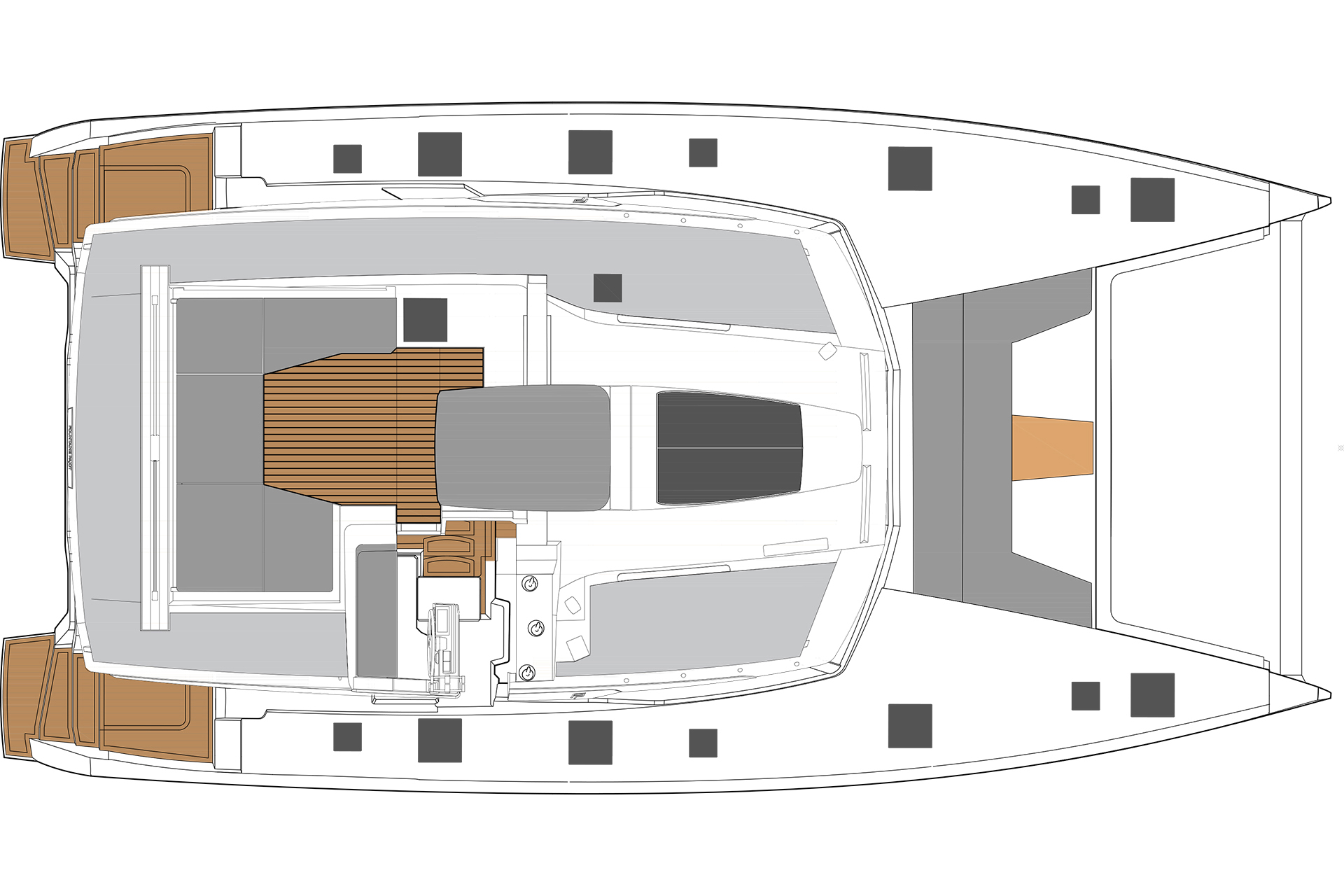 Fountaine Pajot Aura 51 Catamaran for Sale